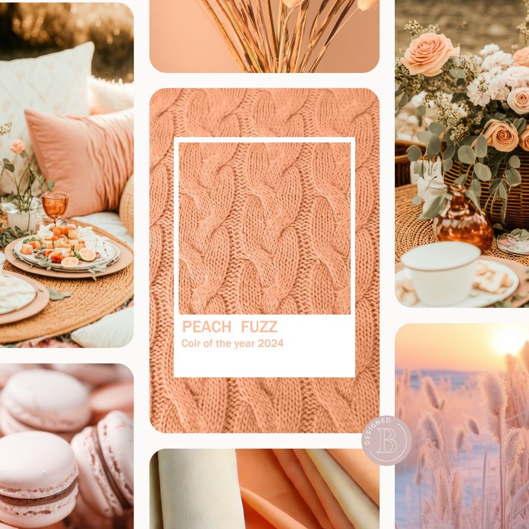 Peach Fuzz: Pantone color of the year 2024